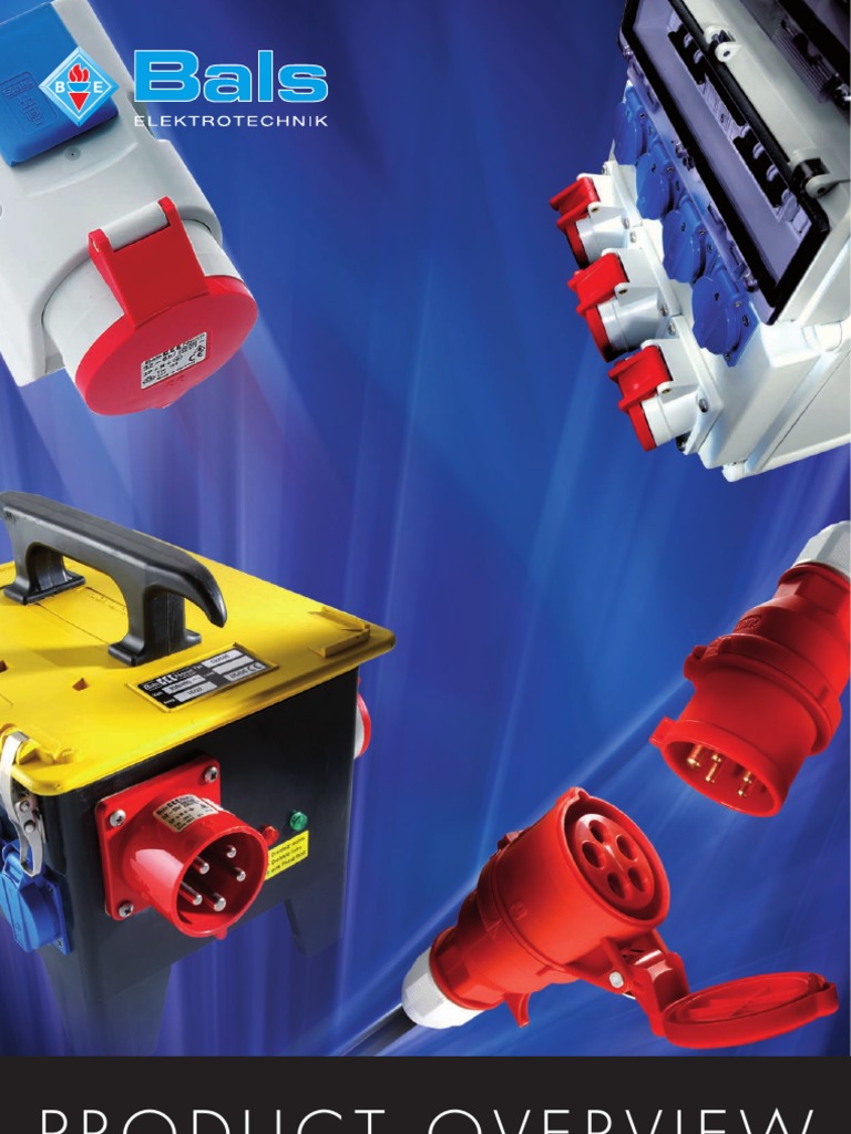 Bals Socket Outlet Catalogue Overview | PDF | Ac Power Plugs And ...