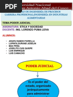 Estructura Del Poder Judicial | PDF | Gobierno | Ley Pública