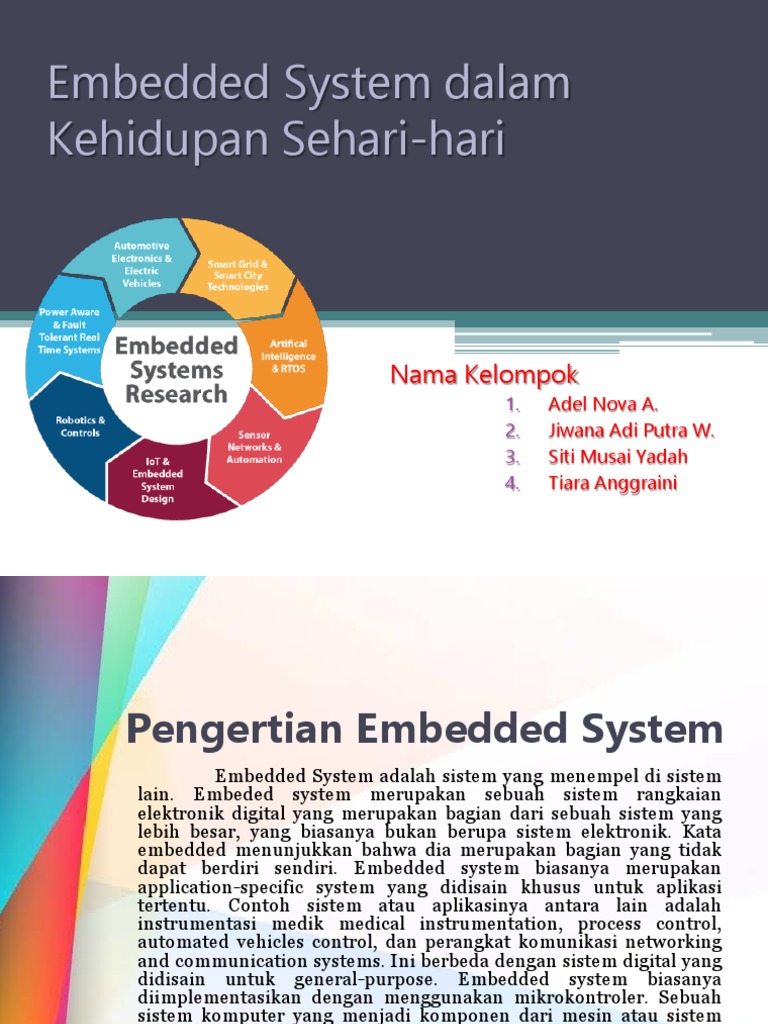 Embedded System Dalam Kehidupan Sehari-Hari | PDF