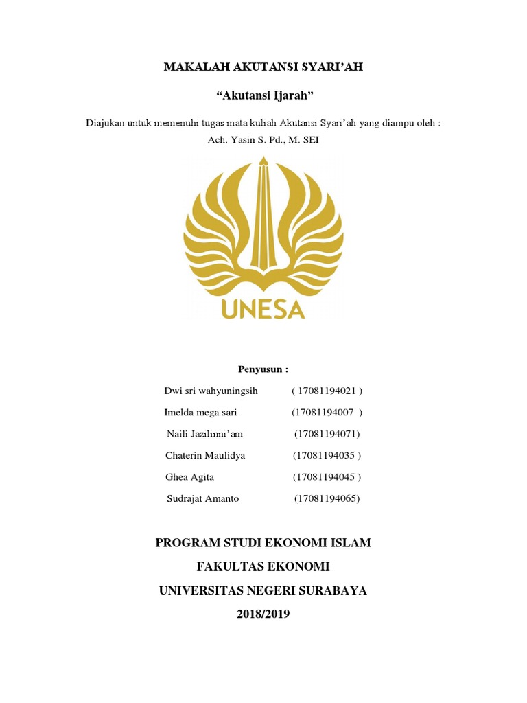 Kelompok 3 - Makalah Akad Ijarah | PDF