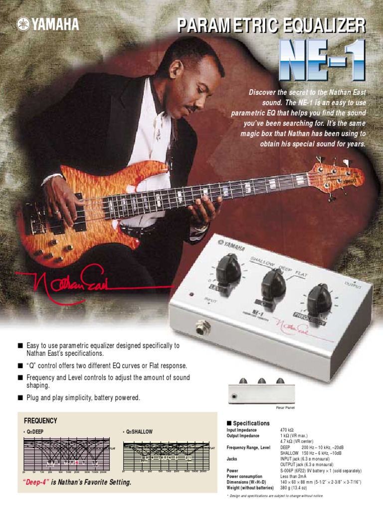 NE1 Catalogue | PDF | Equalization (Audio) | Acoustics