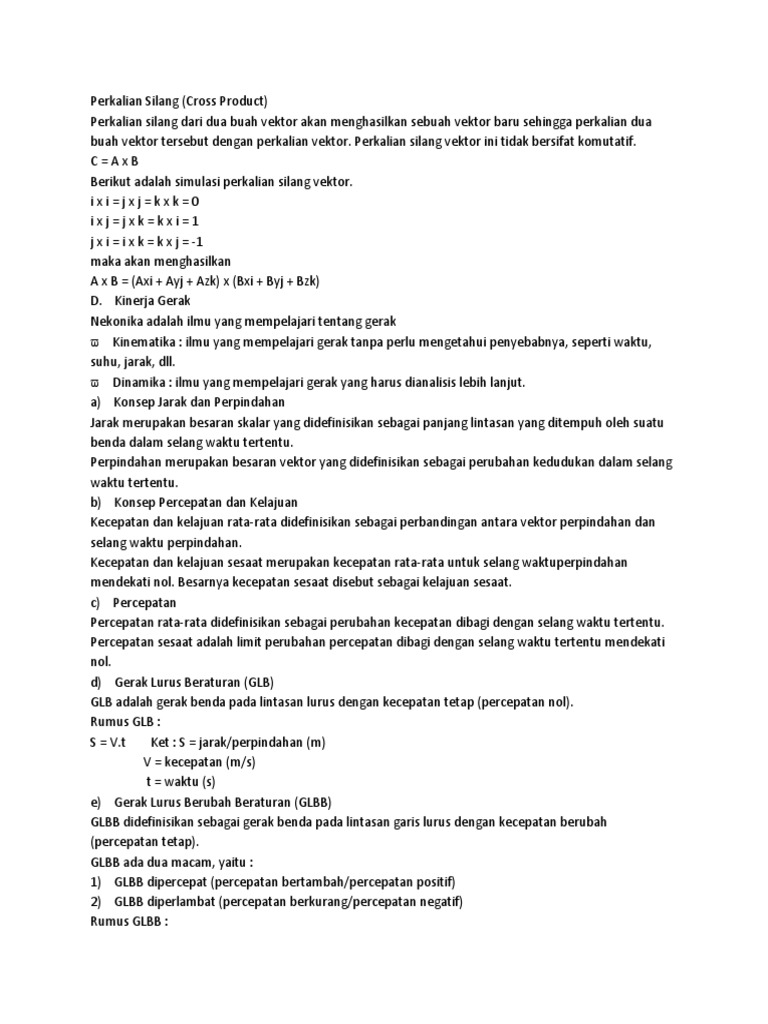 Perkalian Silang | PDF