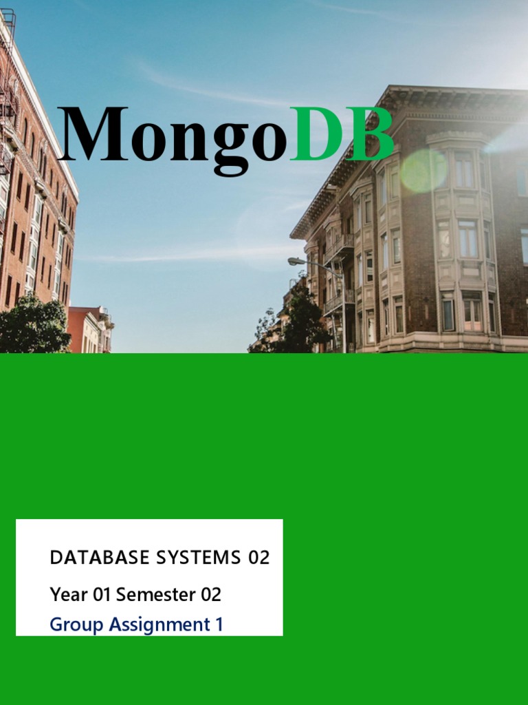 Mongo Mongo Mongo Mongo: DB DB DB DB | PDF