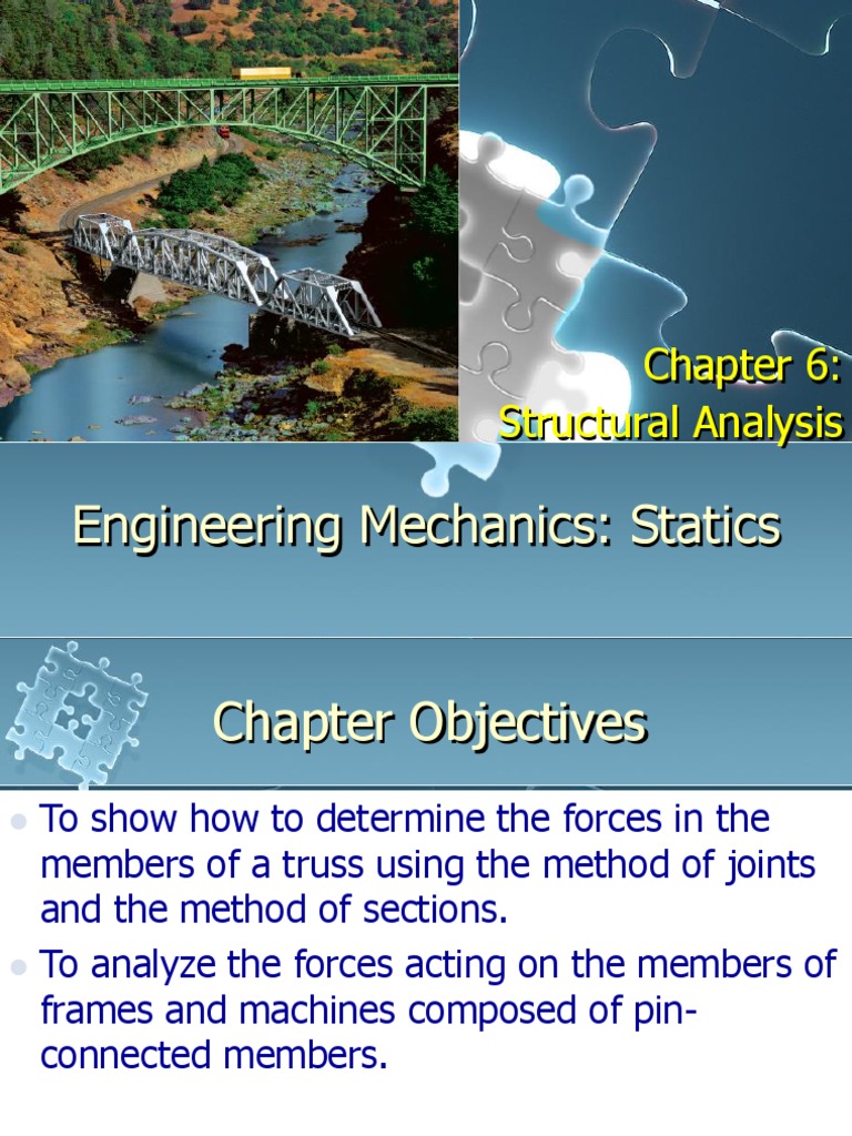 Engineering Mechanics: Statics: Structural Analysis | PDF | Truss | Force