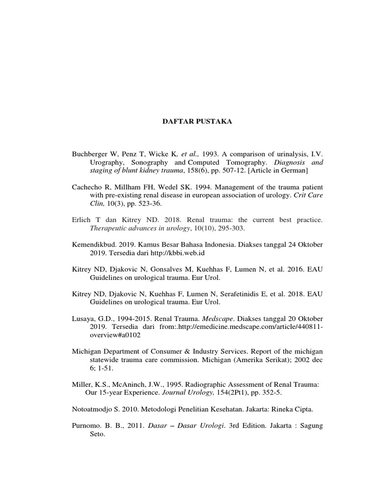 DAFPUS | PDF | Urology | Health Sciences