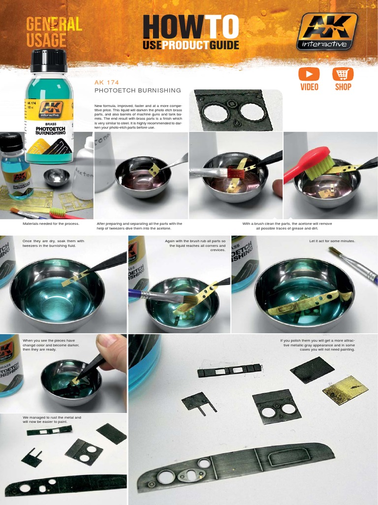 Ak 174 Photoetch Burnishing PDF | PDF | Procedural Knowledge | Business Process