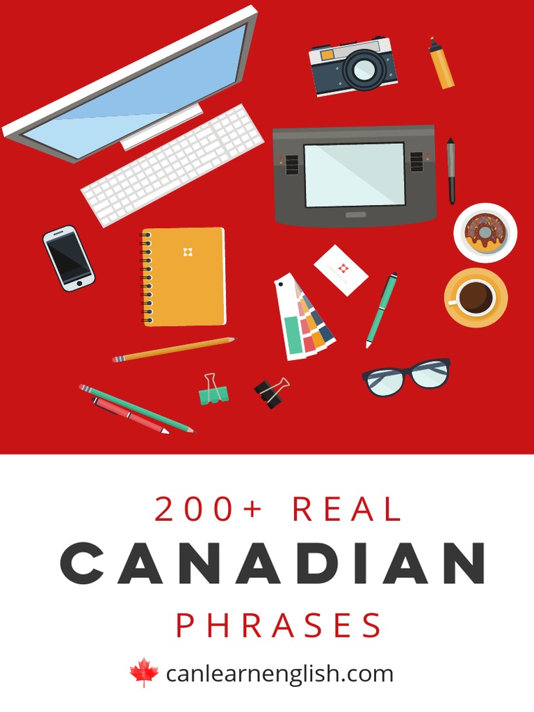Canadian English Phrases & Slang Guide | PDF | Drink | Beverages
