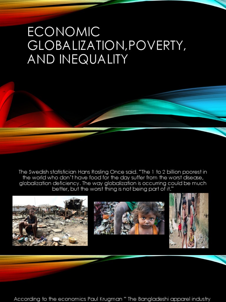 Economic Globalization, Poverty, and Inequality | PDF | Politics