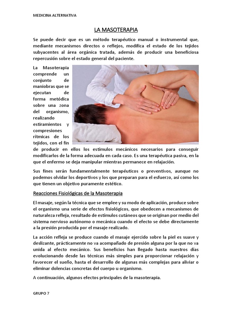 La masoterapia: Una introducción completa a sus beneficios, técnicas y ...