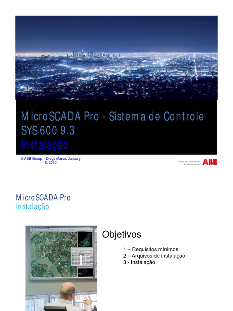 01 - 1 MicroSCADA - Instalação | PDF | Windows 7 | Windows Server 2003