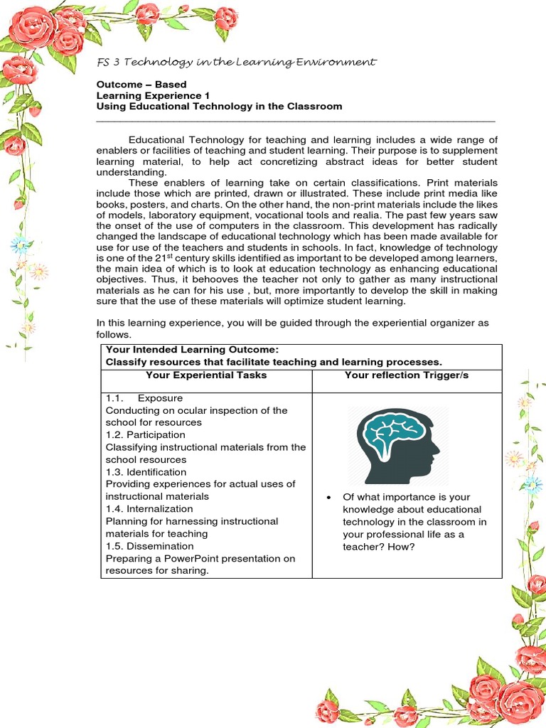 Field Study 3 Episode 1 | Download Free PDF | Educational Technology ...