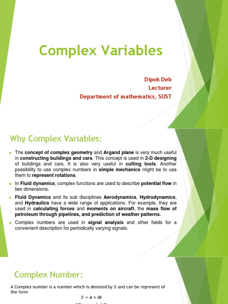 Complex Analysis | PDF | Complex Number | Holomorphic Function