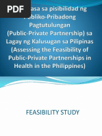 Feasibility Study (Filipino) | PDF
