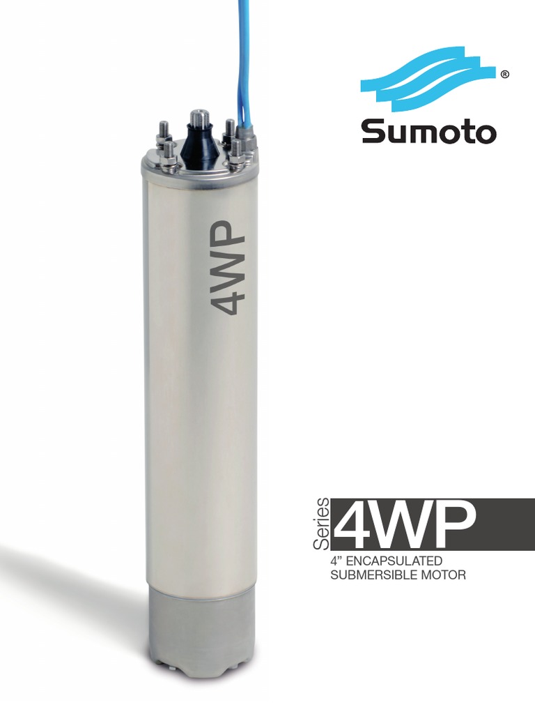 4WP Series Submersible Motors Overview | PDF | Electrical Components ...
