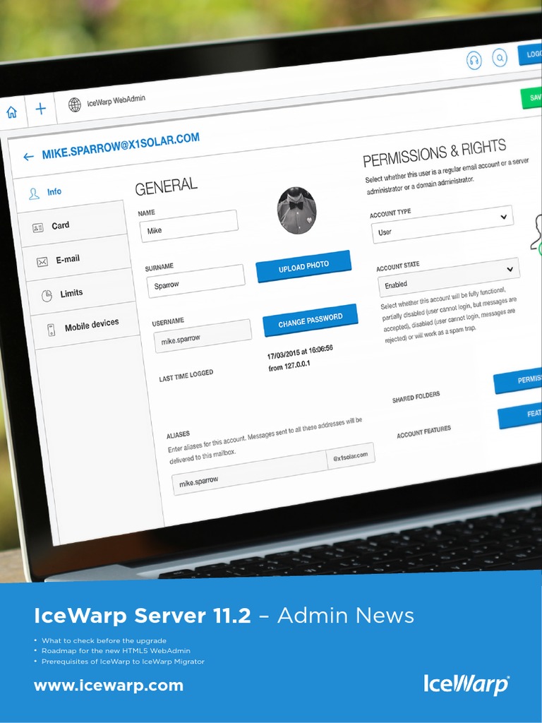 IceWarp Server 11.2 Admin Updates | PDF | Microsoft Outlook | Internet