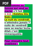 La Fameuse Salat Nariya | PDF | Doctrines et croyances religieuses ...