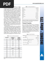 Colmonoy 5-S Data Sheet | PDF | Alloy | Heat Treating