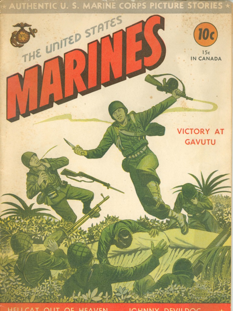 WWII 1943 Marine Corps Comic Book | PDF