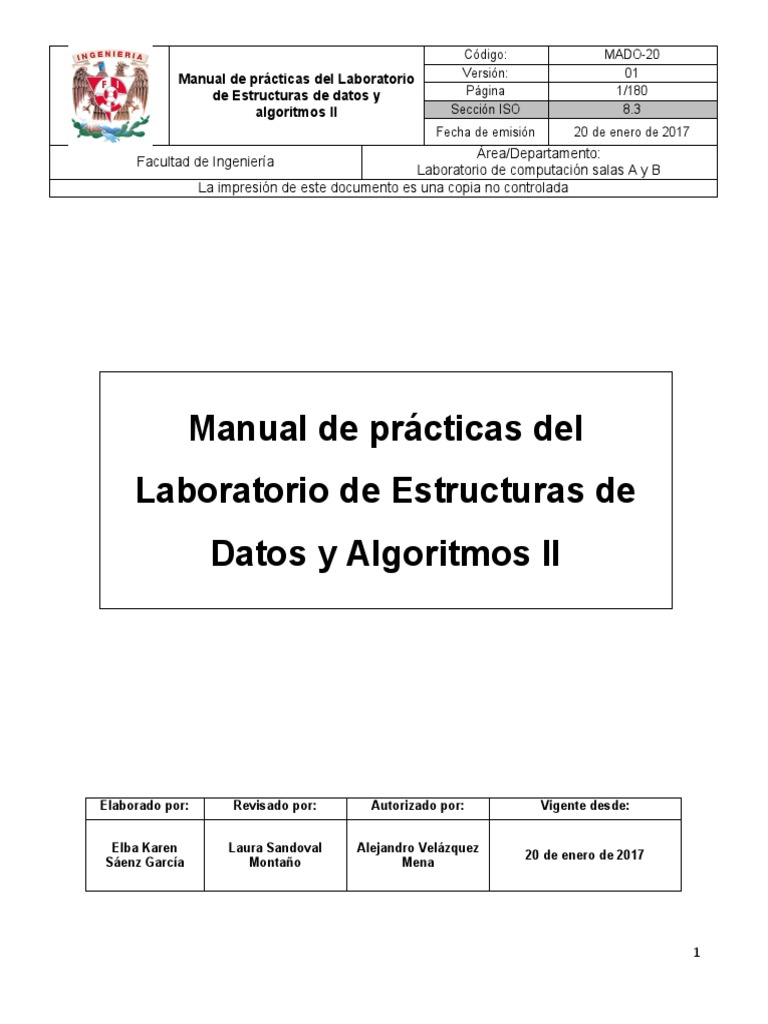 Manual de Prácticas de Algoritmos | PDF | Algoritmos | Informática teórica