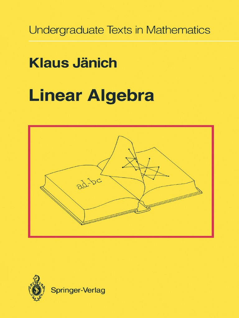 1994 Book LinearAlgebra | PDF | Set (Mathematics) | Determinant