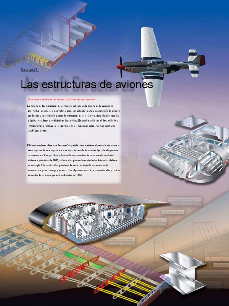 Estructura de Las Aeronaves | PDF | Spar (Aeronáutica) | Avión