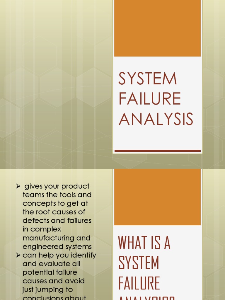 System Failure Analysis | Download Free PDF | Energy Dispersive X Ray ...