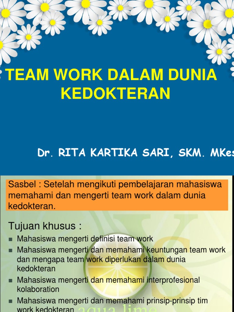 Teamwork Bu Rita | PDF