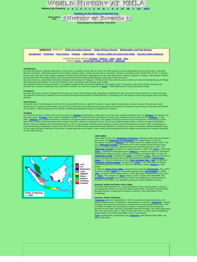 History of the Srivijaya Empire | PDF
