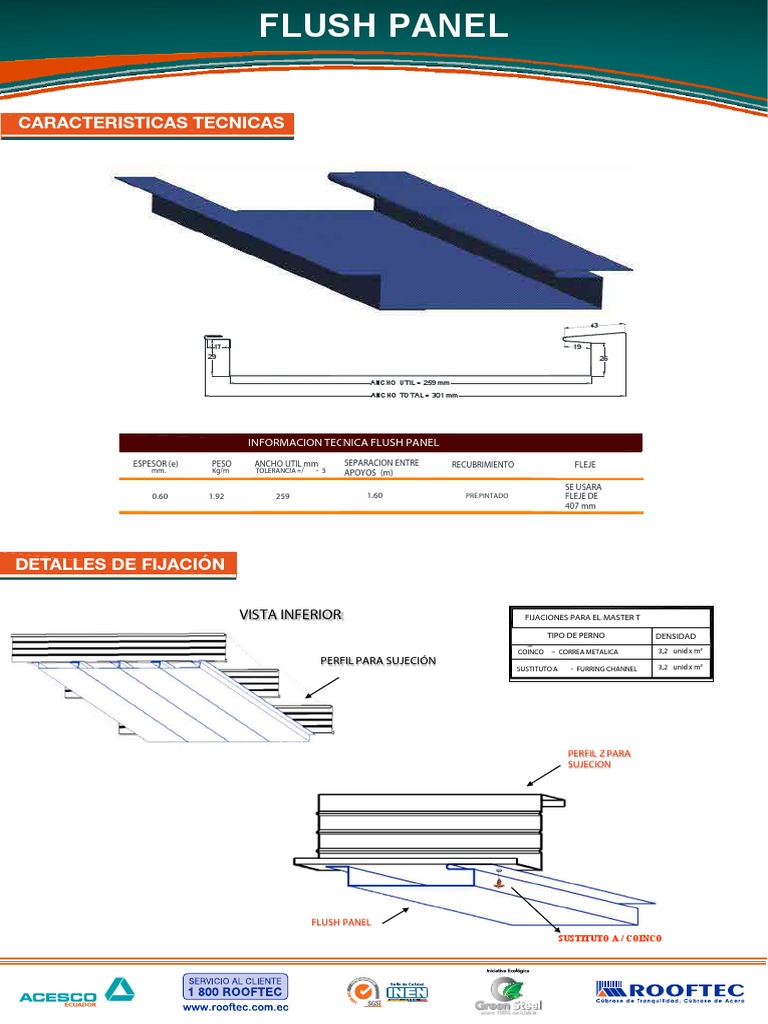 Flush Panel | PDF | Informática y tecnología de la información
