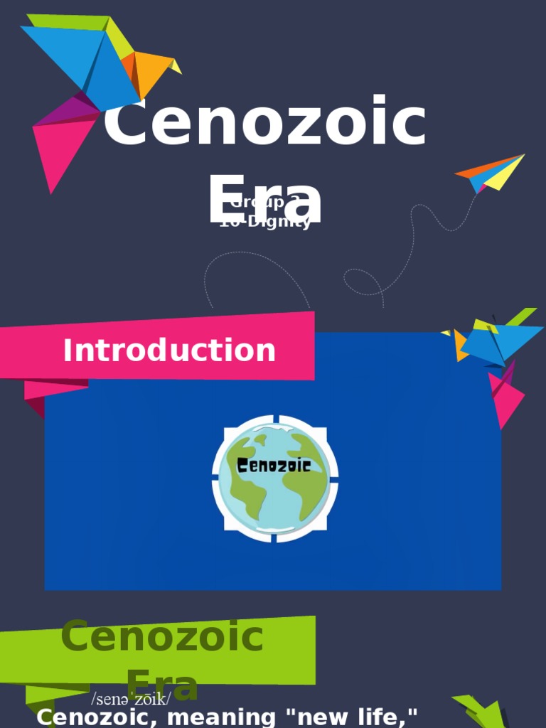Cenozoic Era | PDF | Quaternary | Geologic Time Scale