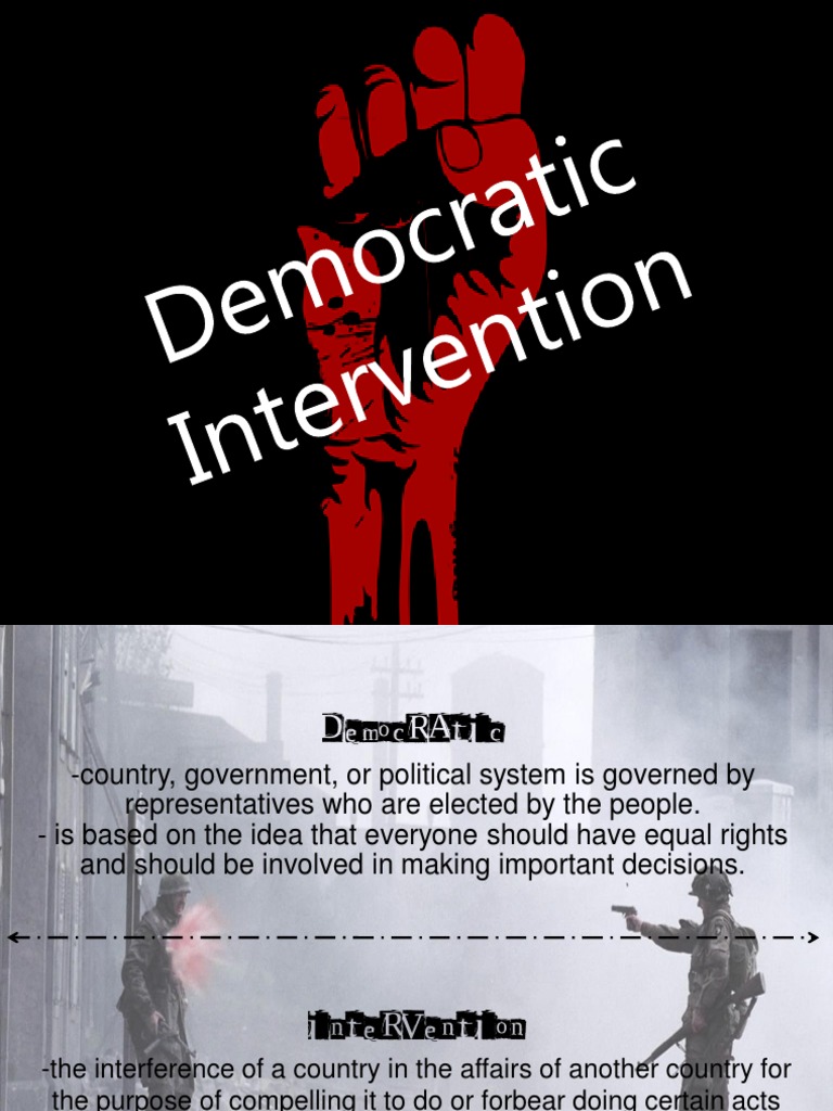 Democratic Intervention | PDF | Authoritarianism | Democracy