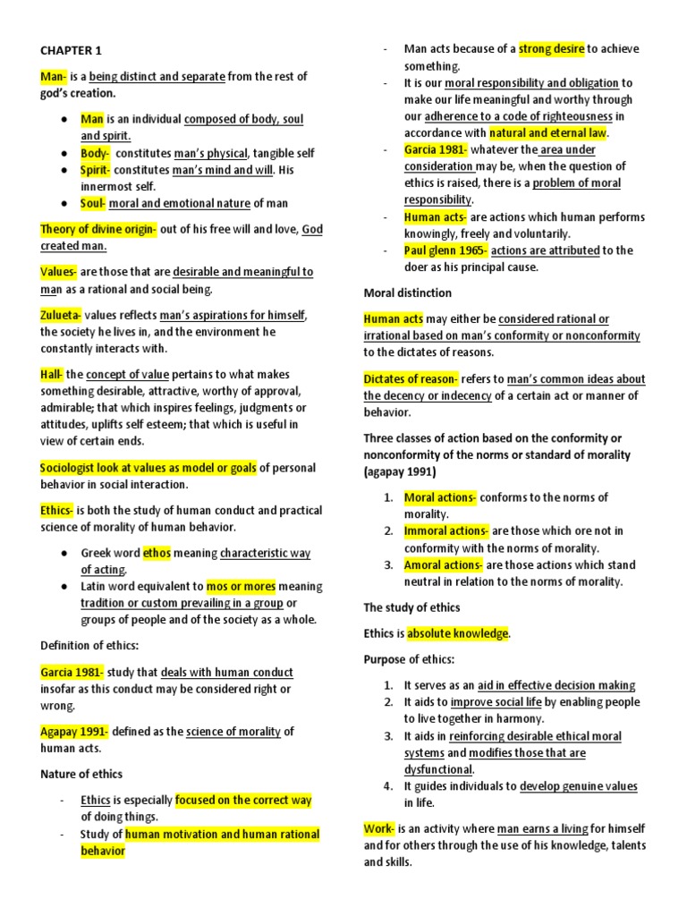 Ethics | PDF | Motivation | Motivational