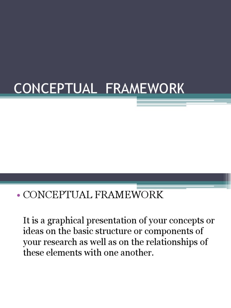 Conceptual Framework | PDF | Conceptual Framework | Concept