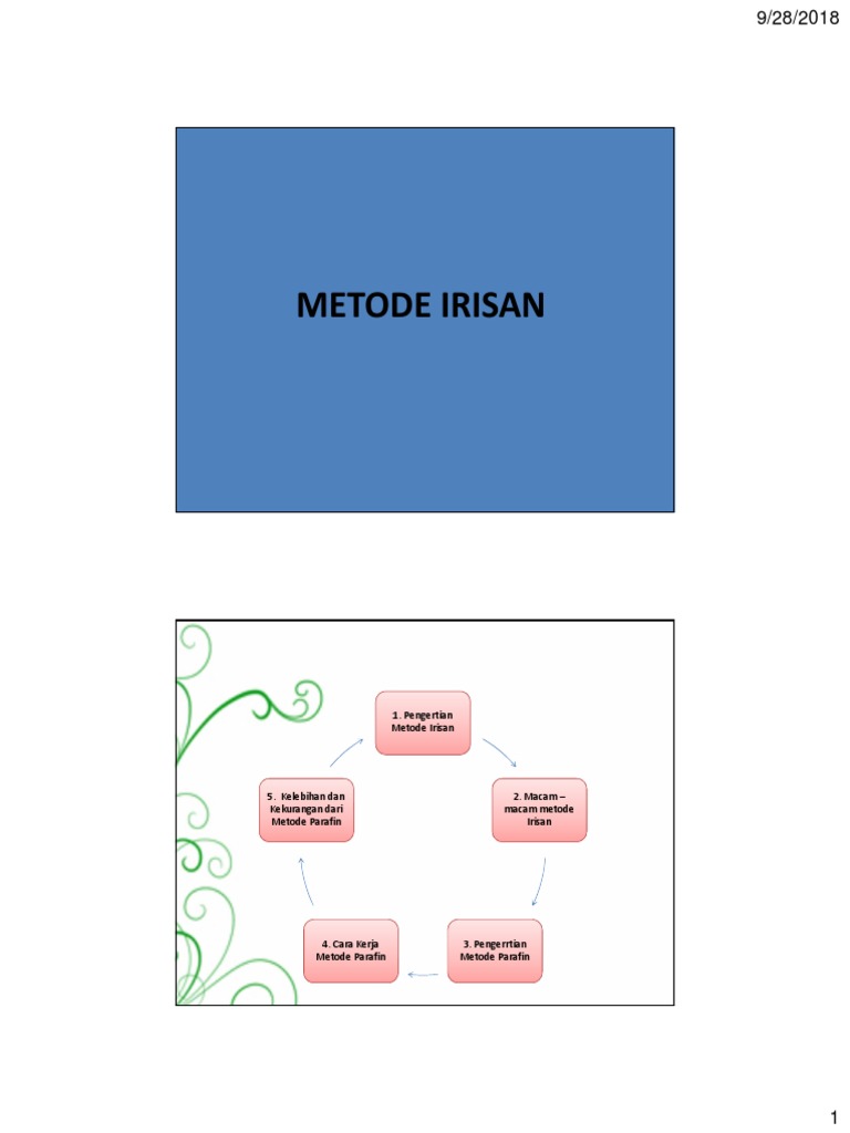 #2 Mikroteknik Dengan Metode Irisan | PDF