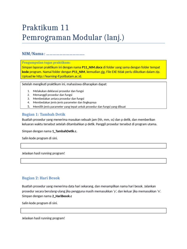 09 Pemrograman Modular PDF | PDF