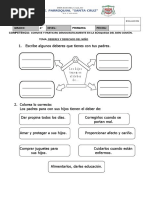 Ficha de Servidores de Mi Comunidad para Primero de Primaria | PDF ...