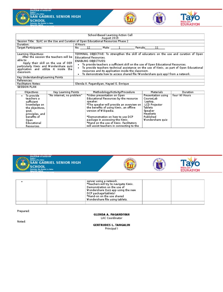 Session Guide Template | PDF | Computing | Communication
