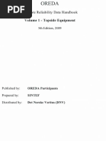 OREDA - Offshore Reliability Data | PDF