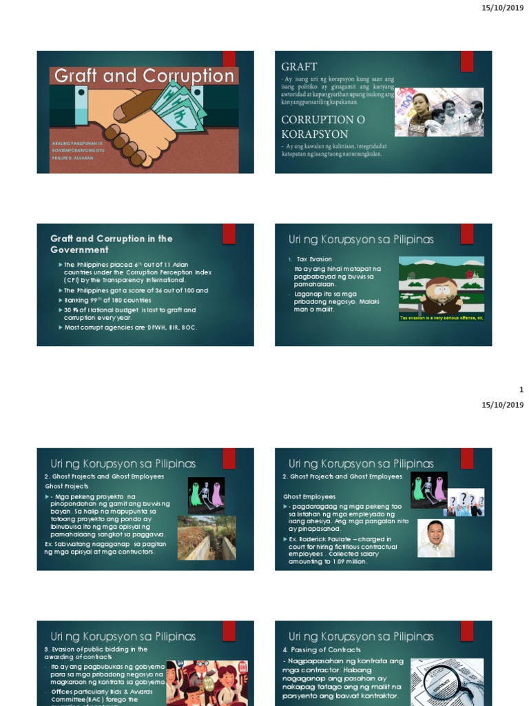 Graft and Corruption | PDF