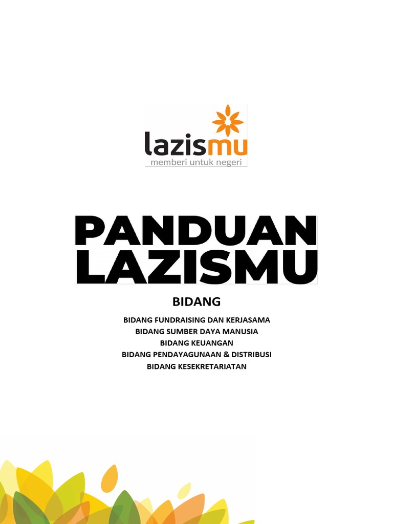 Buku Panduan Bidang Lazimu 2019-Print | PDF