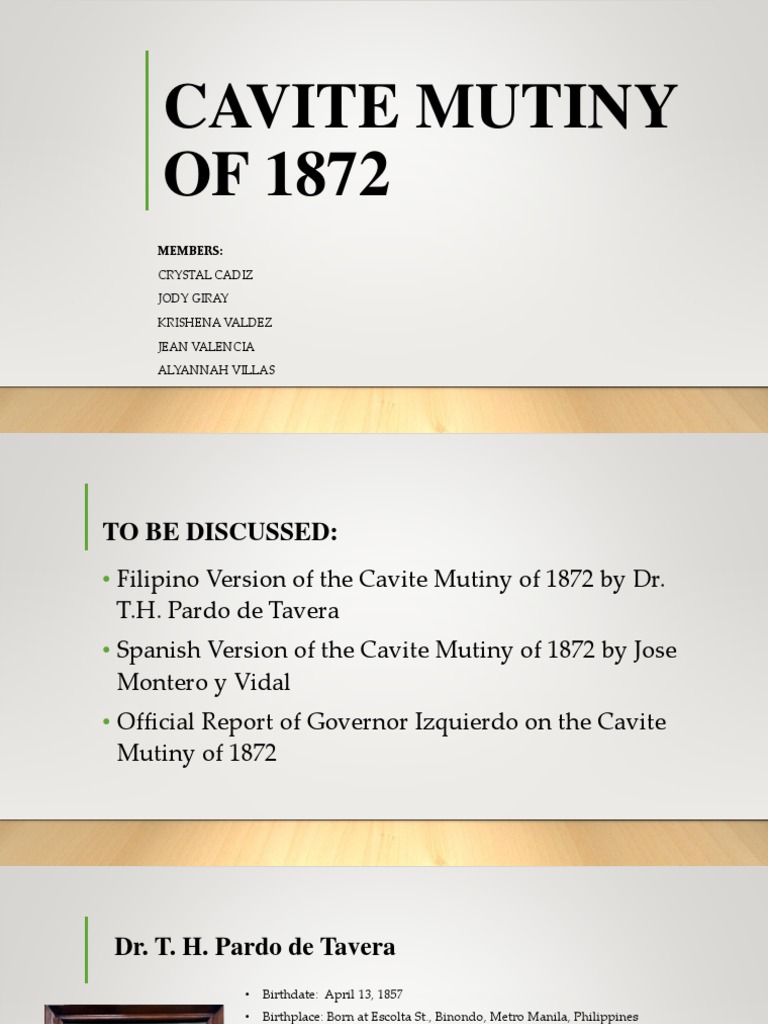 Cavite Mutiny | Download Free PDF | Philippines | Armed Conflict