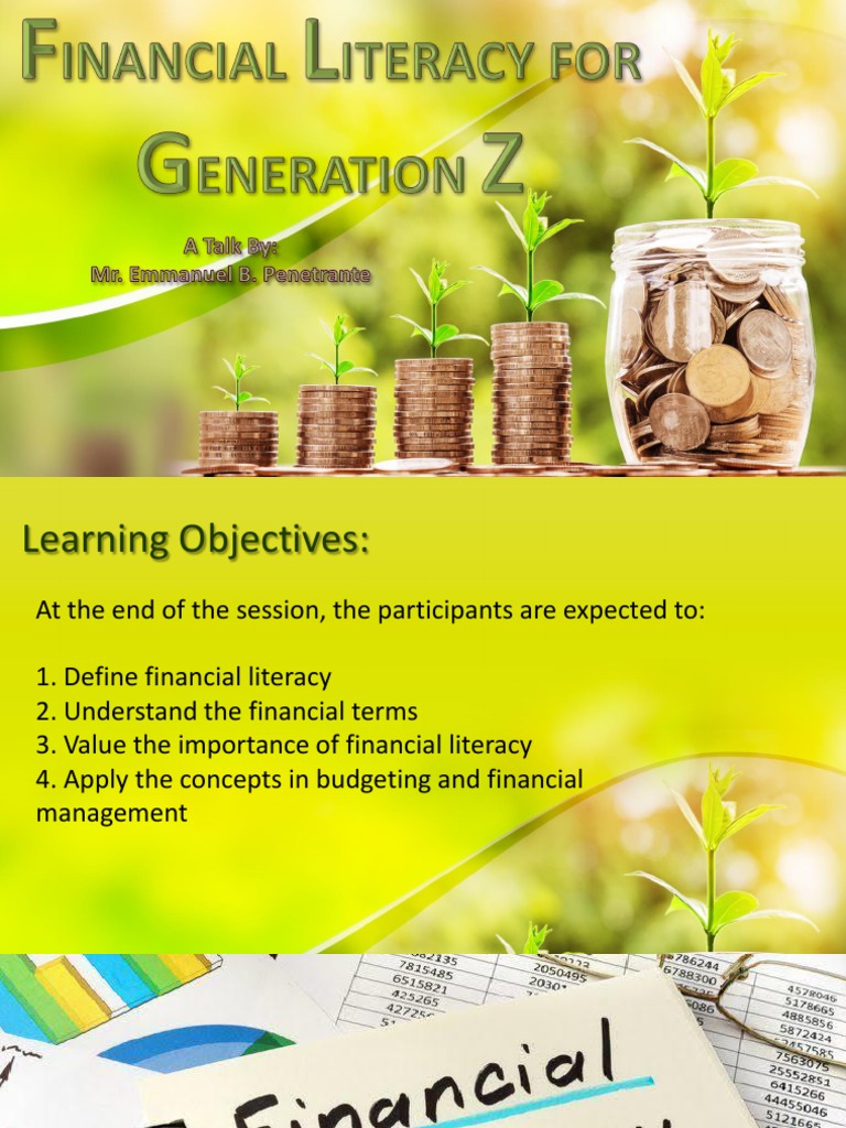 Financial Literacy Seminar Overview | PDF | Interest | Banks