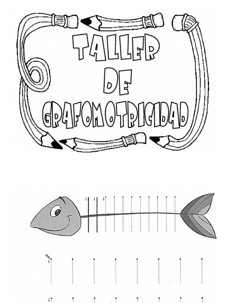 Ejercicios de Grafomotricidad | PDF