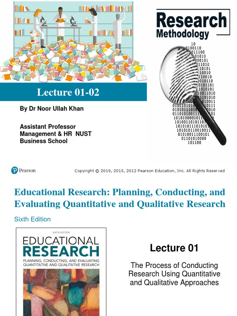 Lecture 1-2 (Week 01) | PDF | Qualitative Research | Quantitative Research