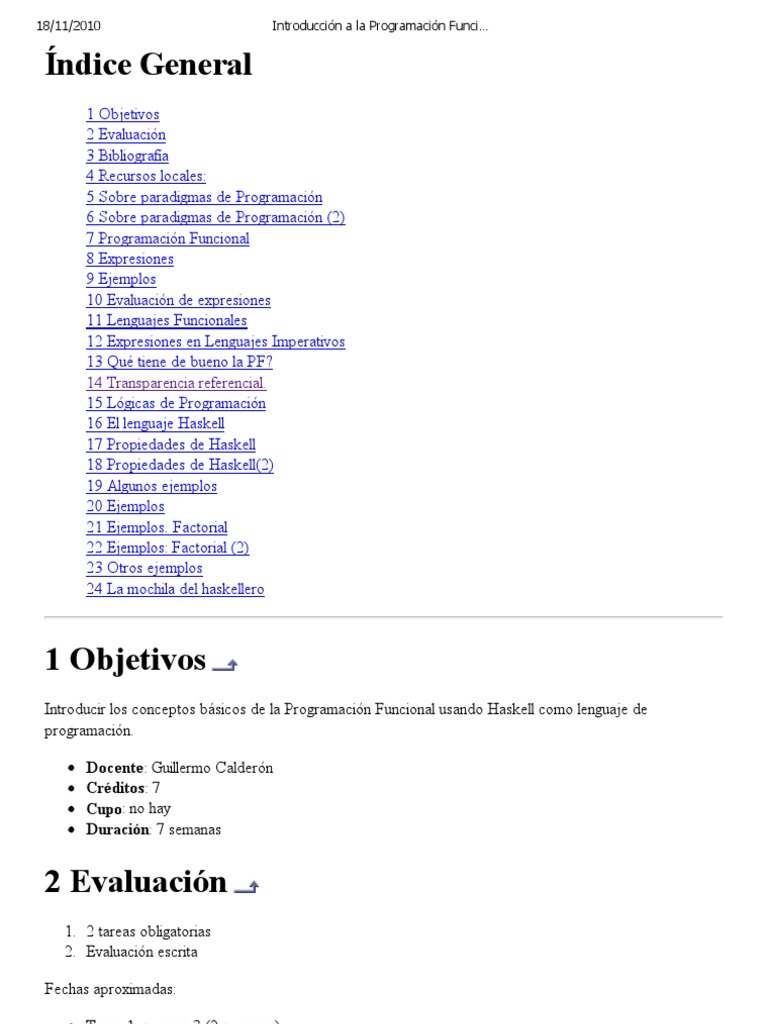 Introducción A La Programación Funcional | PDF | Programacion Funcional | Lenguaje de programación