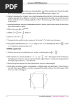 CXC CSEC Additional Mathematics Formulas Sheet | PDF | Geometric ...