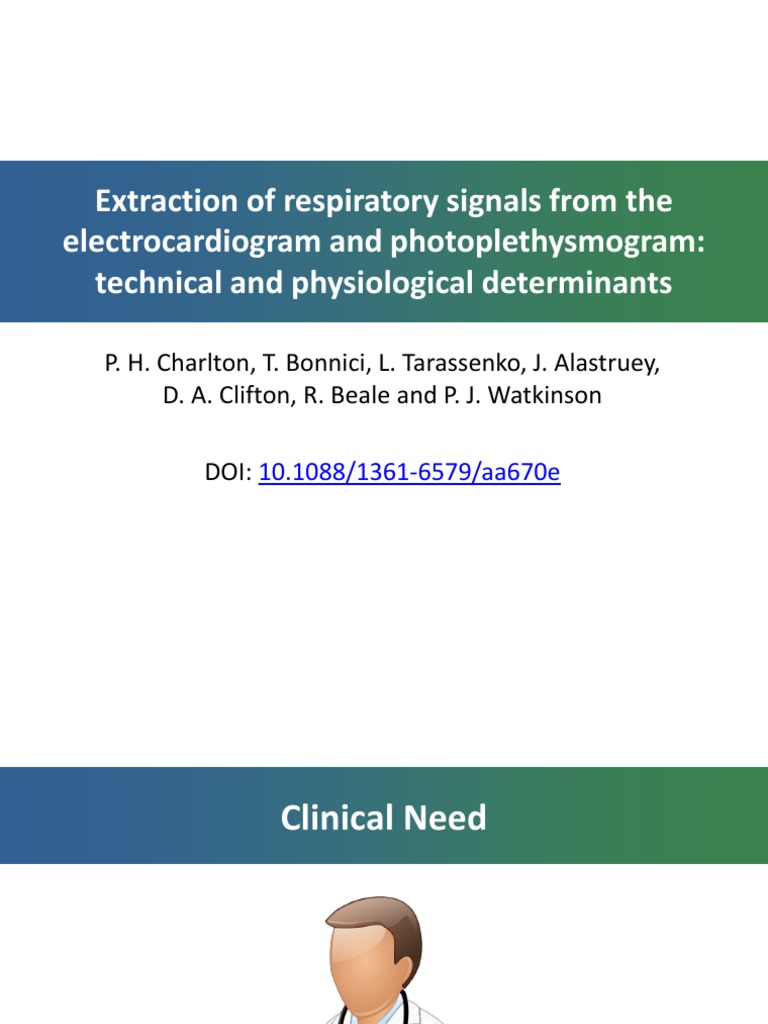 Respiratory Signals | PDF | Electrocardiography | Frequency Modulation