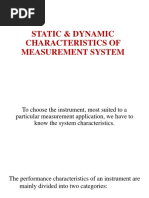 Block Diagram of Generalized Measurement System | PDF
