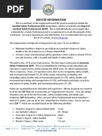 CSP Exam Study Guide | PDF | Occupational Hygiene | Safety