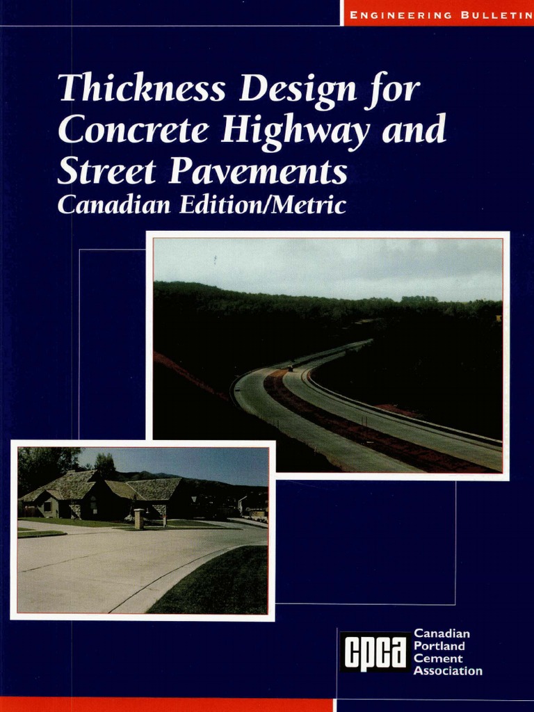 Thickness Design For Concrete Highways and Street Pavements | Download ...